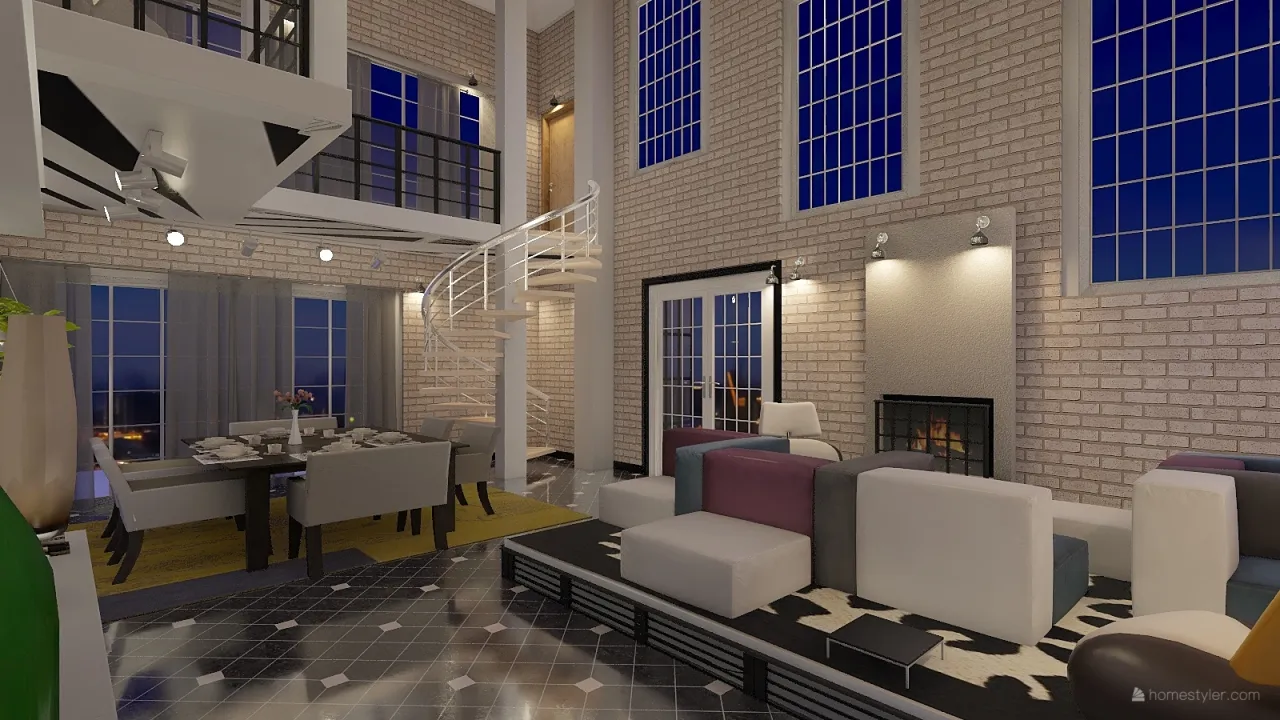 loft...2 created by sandro valeri on Homestyler