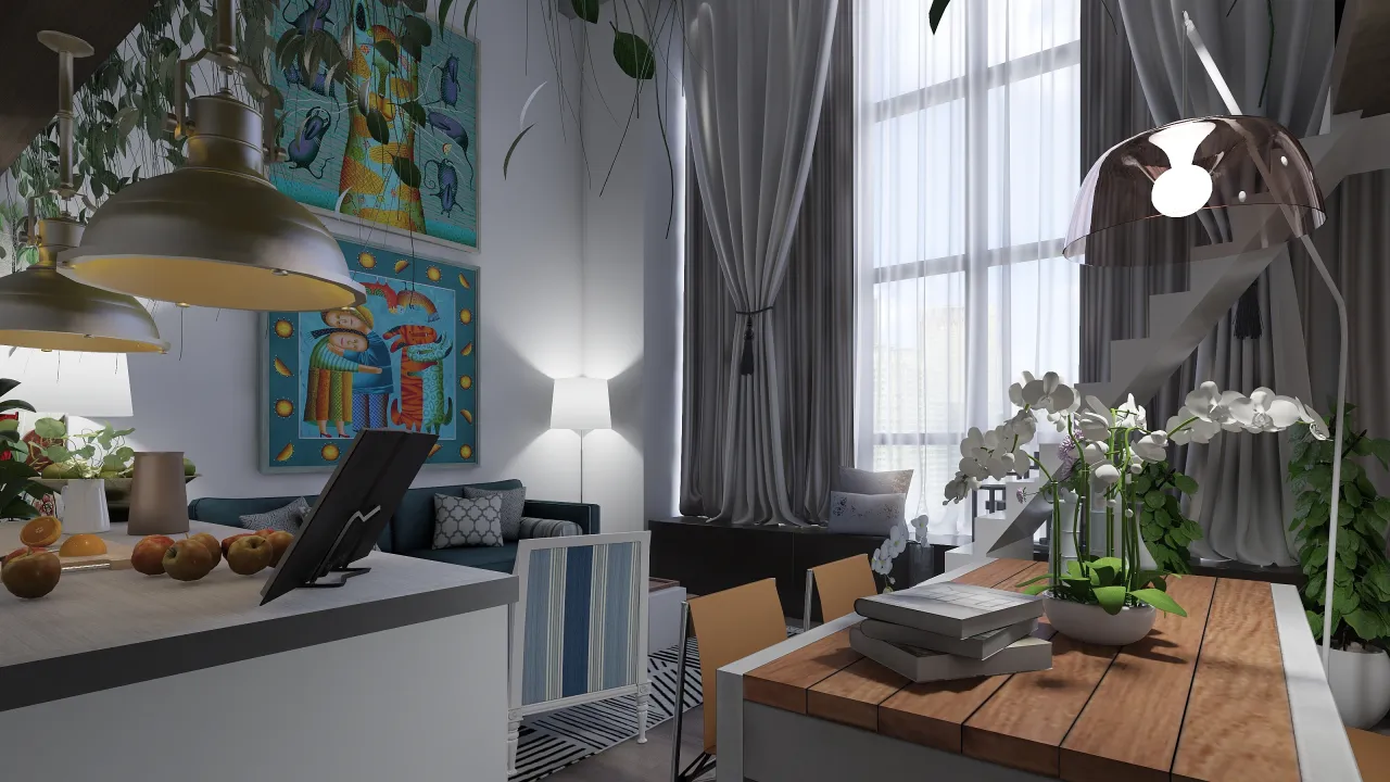 Soluzioni smart e trasparenze in un loft parigino. created by Stile ...