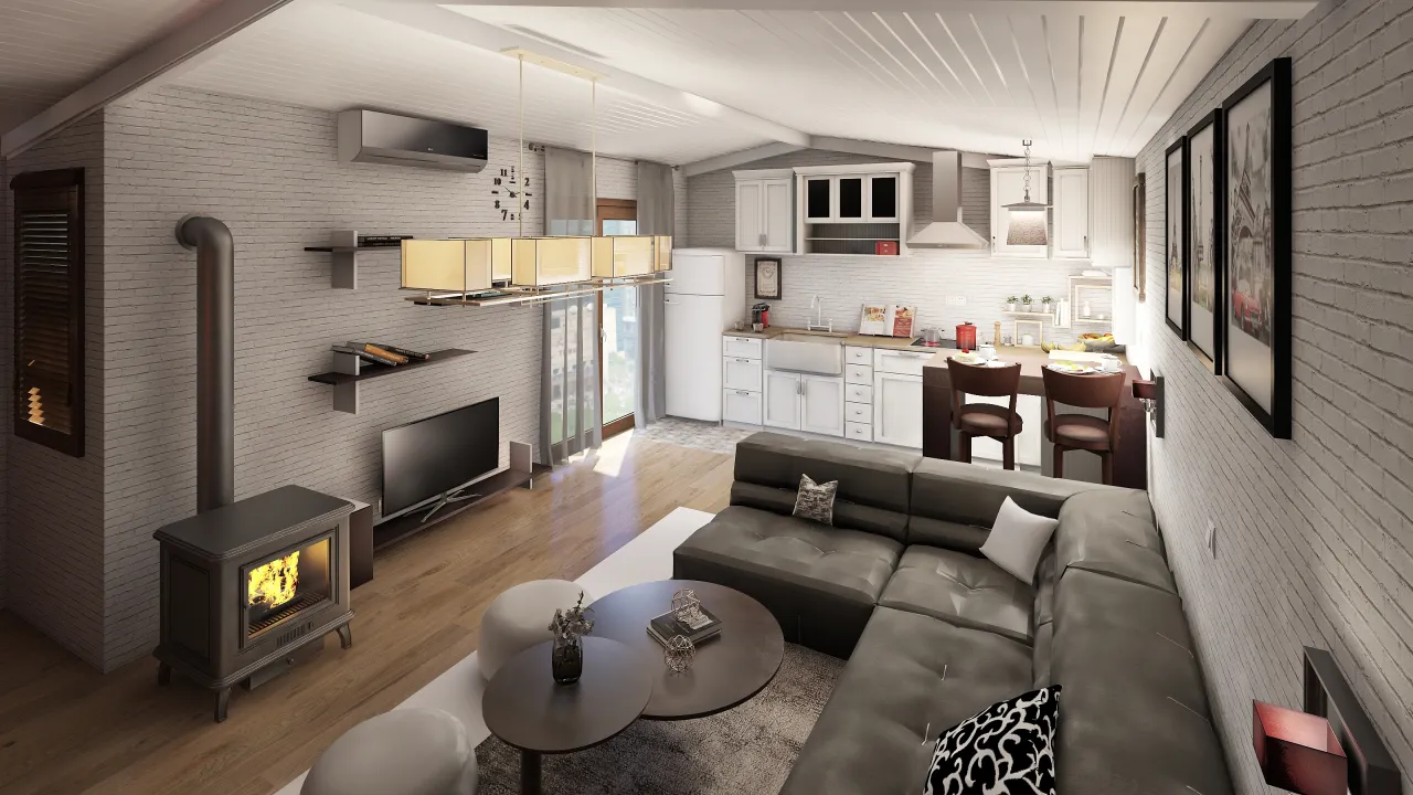 Apartment 50m2 created by Ladislav on Homestyler