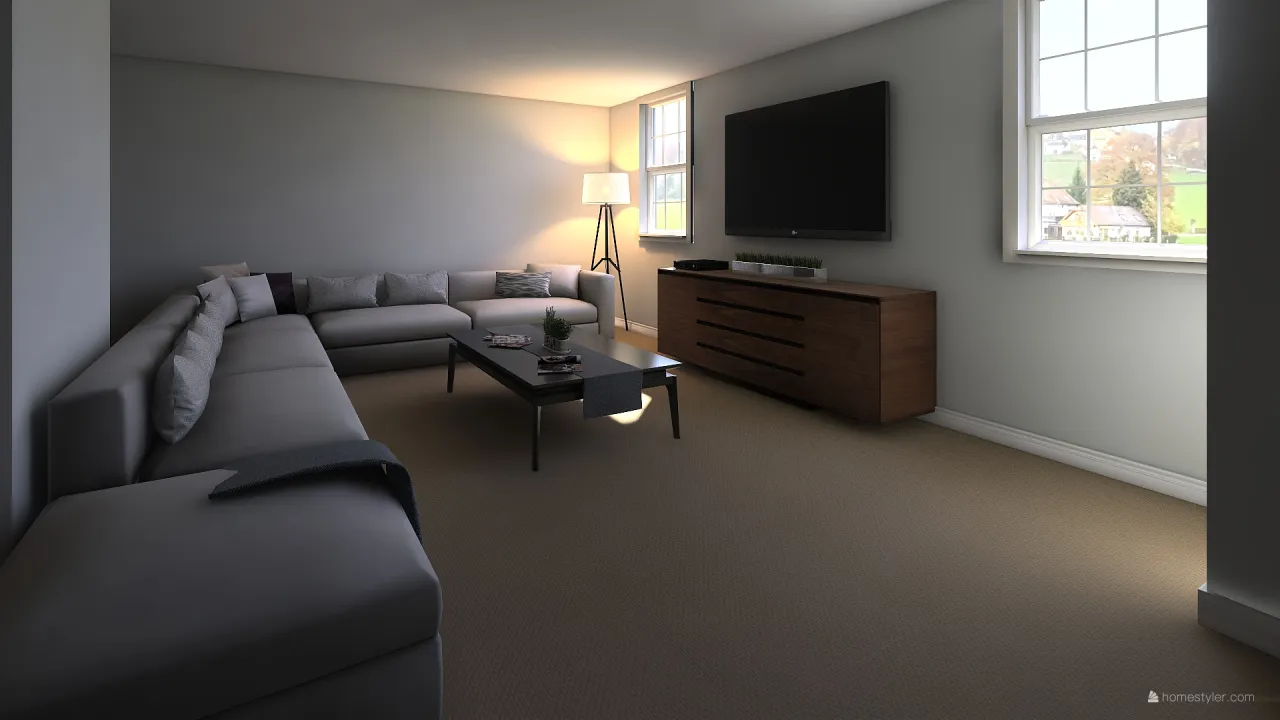 Reitsma Basement created by Colton Wilson on Homestyler