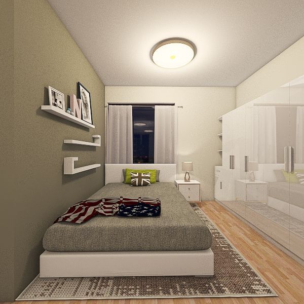 Little flat design ideas & pictures (44 sqm)-Homestyler