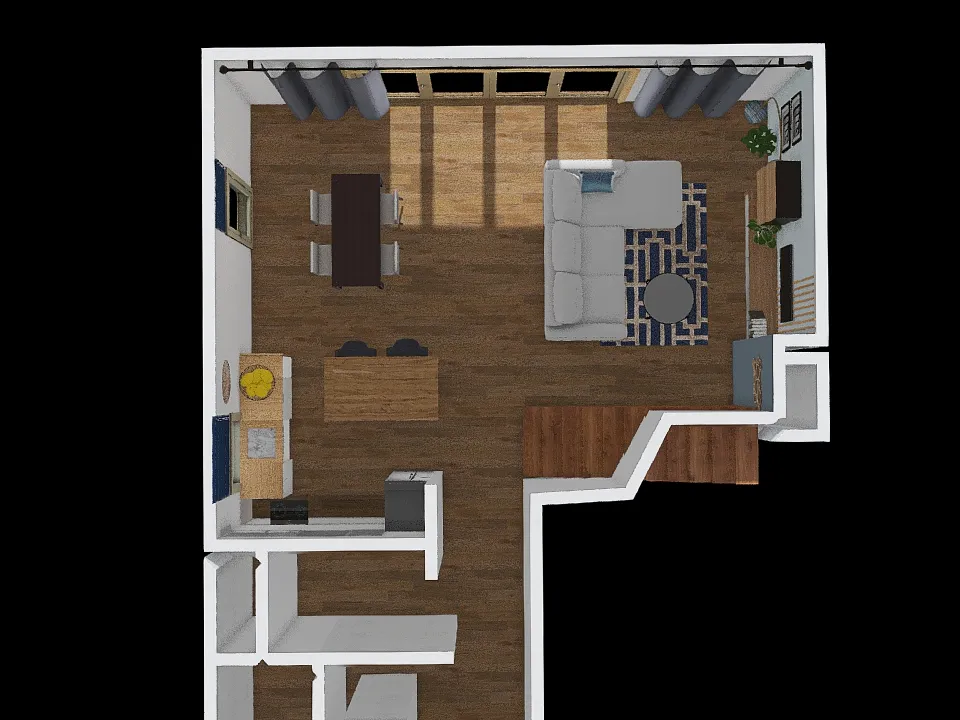 living room created by Kamila Nowak on Homestyler