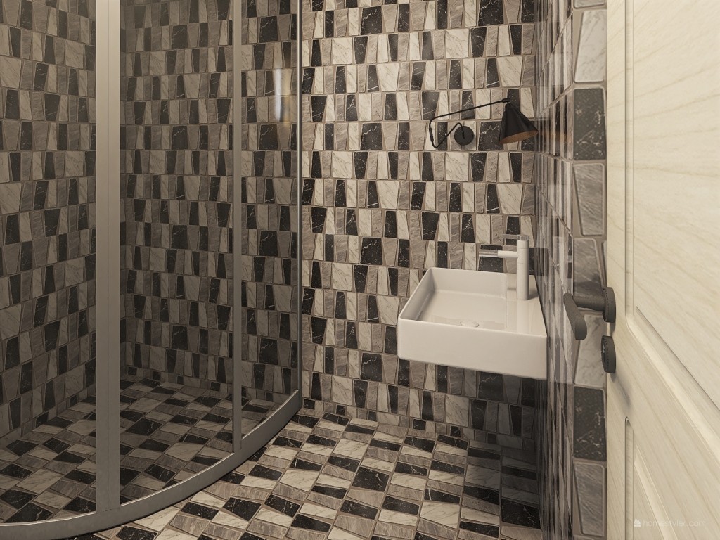 Apartment of 25 square meters design ideas & pictures (26 sqm)-Homestyler